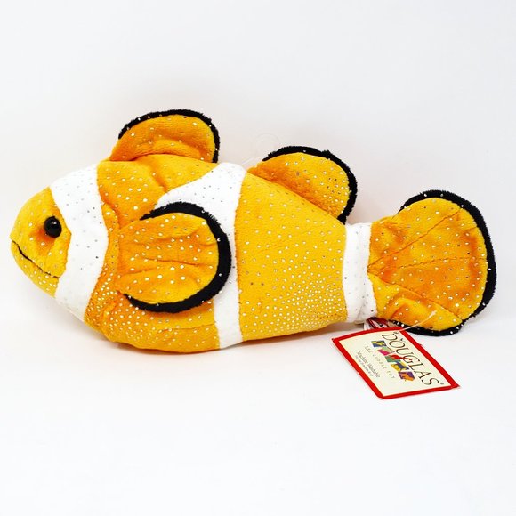 Douglas Cuddle Toy | Toys | Nwt Douglas Cuddle Toy Bobo Clown Fish 95 ...